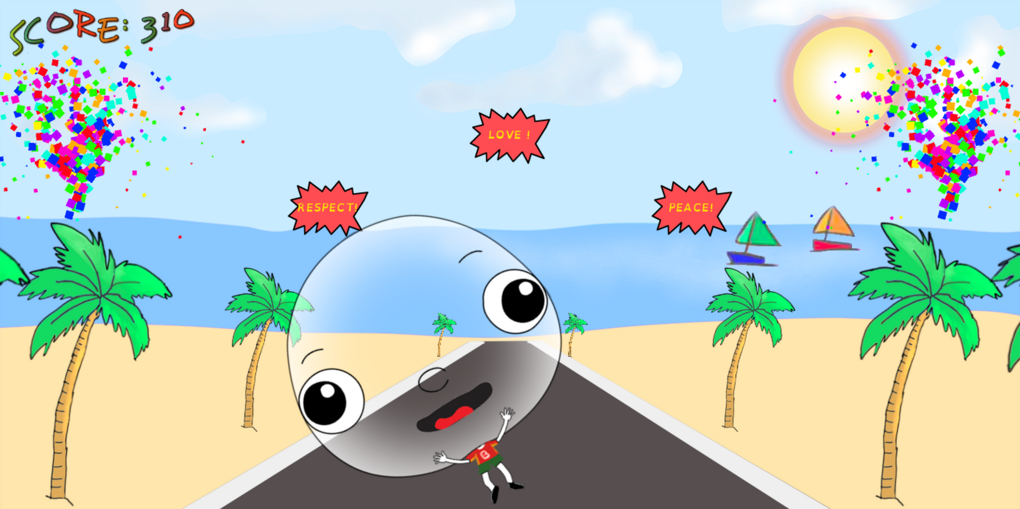 Bob and Lisa GAMES – Big Head Bob